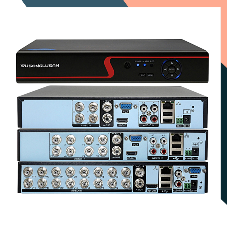 Video Surveillance Recorder - Smart DVR/NVR - 4/8/16 Channels, 5MP-N ...