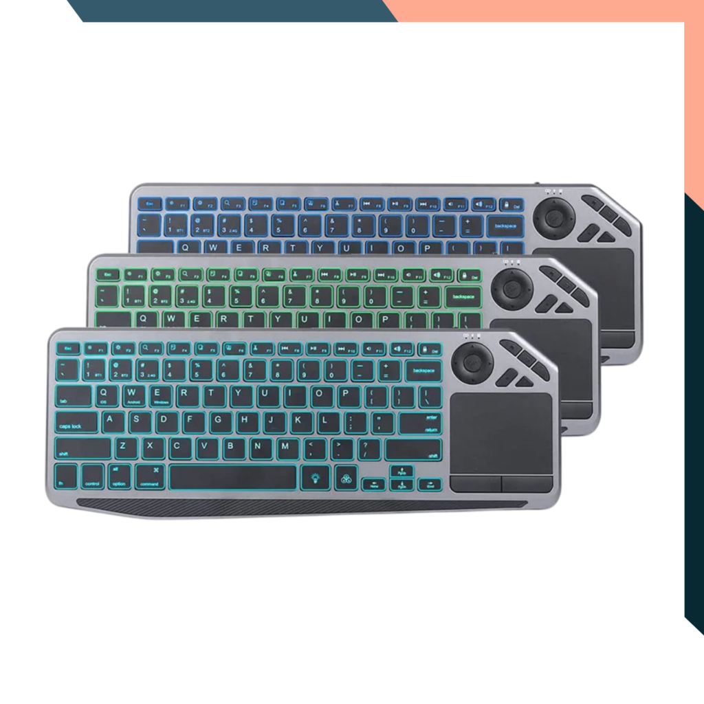Wireless Bluetooth Mini Keyboard for Smart TV, Tablets, iOS, Android ...