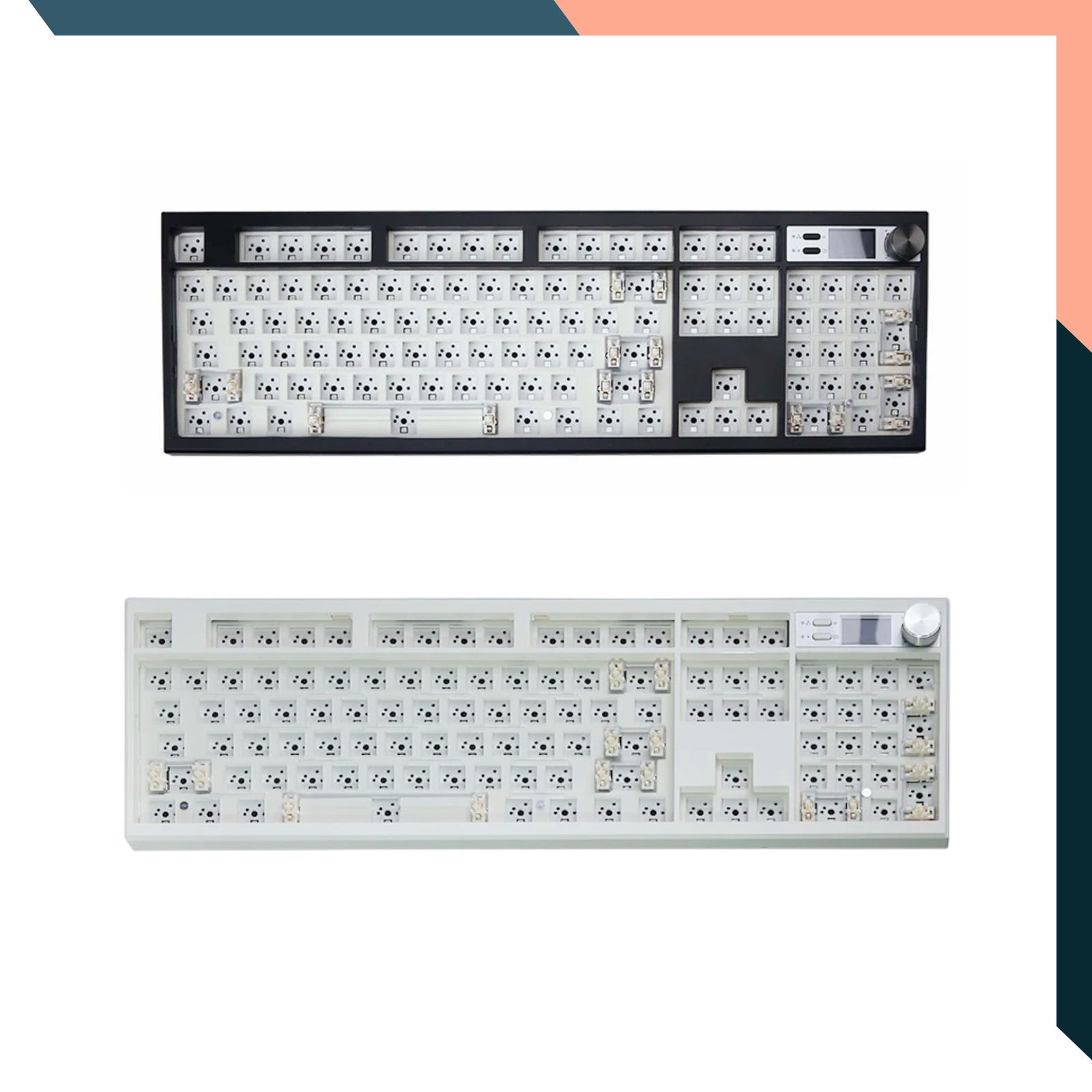 Hot-Swap Mechanical Keyboard Kit – Bluetooth Gaming Keyboard, Backlit ...